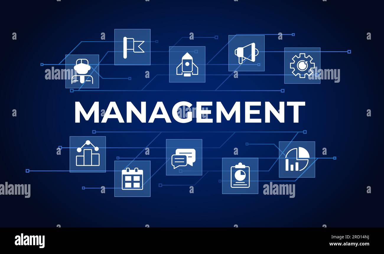 Digitization concept background Stock Vector Images - Alamy