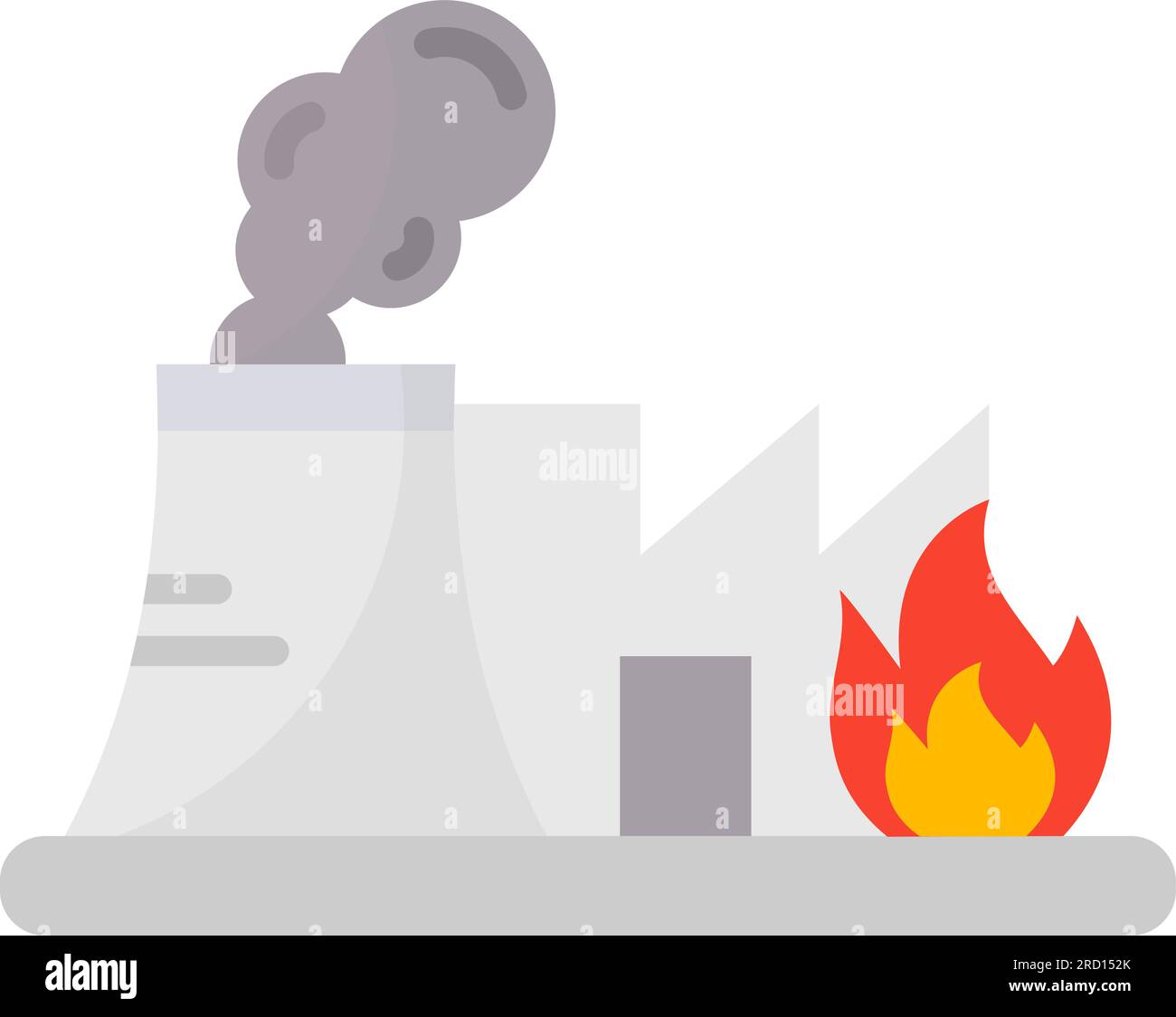 Incinerator symbol hi-res stock photography and images - Alamy