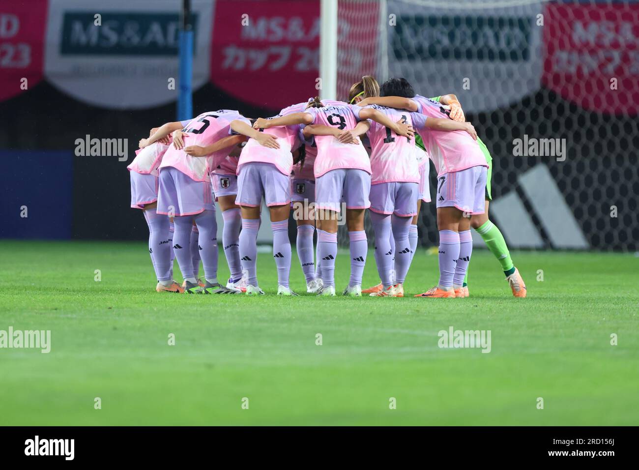 Miyagi, Japan. 14th July, 2021. Japan team group (JPN) Football/Soccer ...