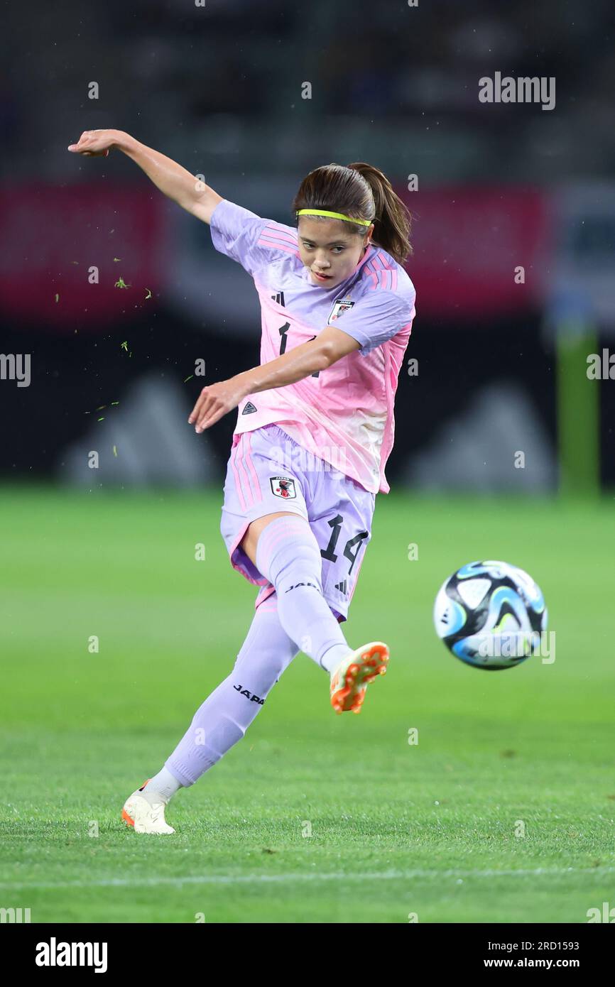 Miyagi, Japan. 14th July, 2021. Yui Hasegawa (JPN) Football/Soccer : MS ...