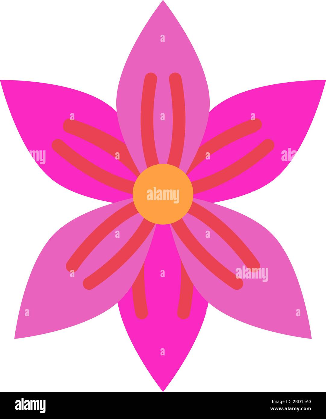 Orchid icon image Stock Vector Images - Alamy
