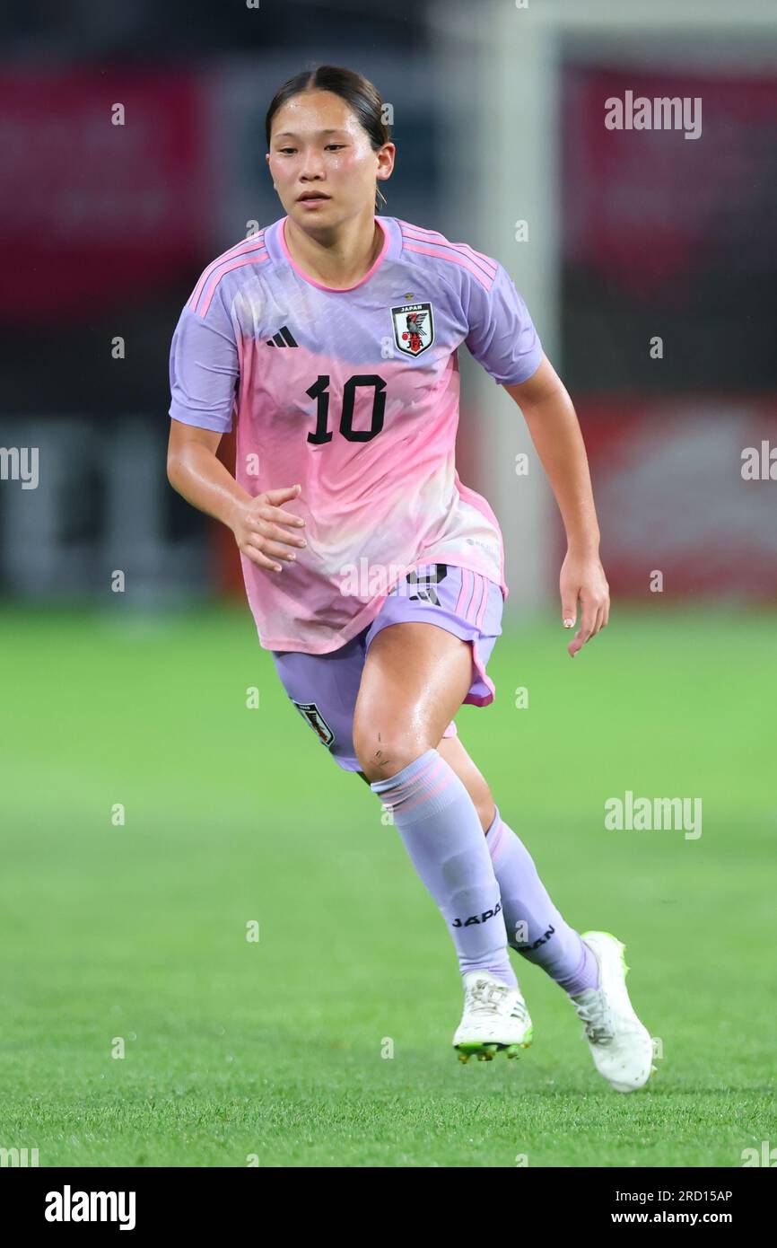 Miyagi, Japan. 14th July, 2021. Fuka Nagano (JPN) Football/Soccer : MS ...