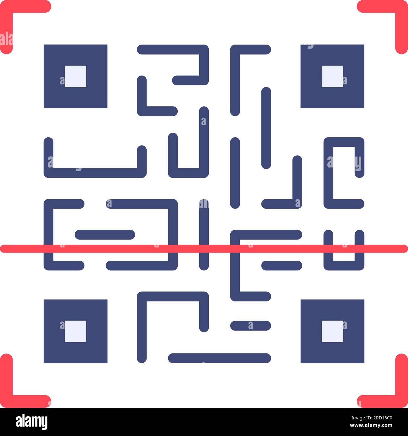 Qr Code Icon Image Stock Vector Image & Art - Alamy