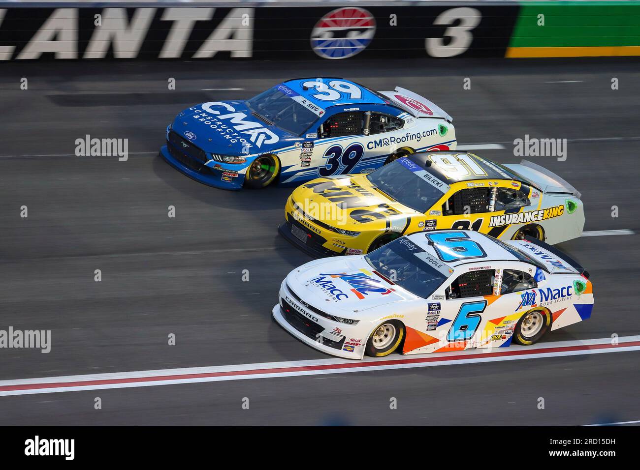 ATLANTA, GA - JULY 08: Brennan Poole (#6 JD Motorsports MACC DOOR ...