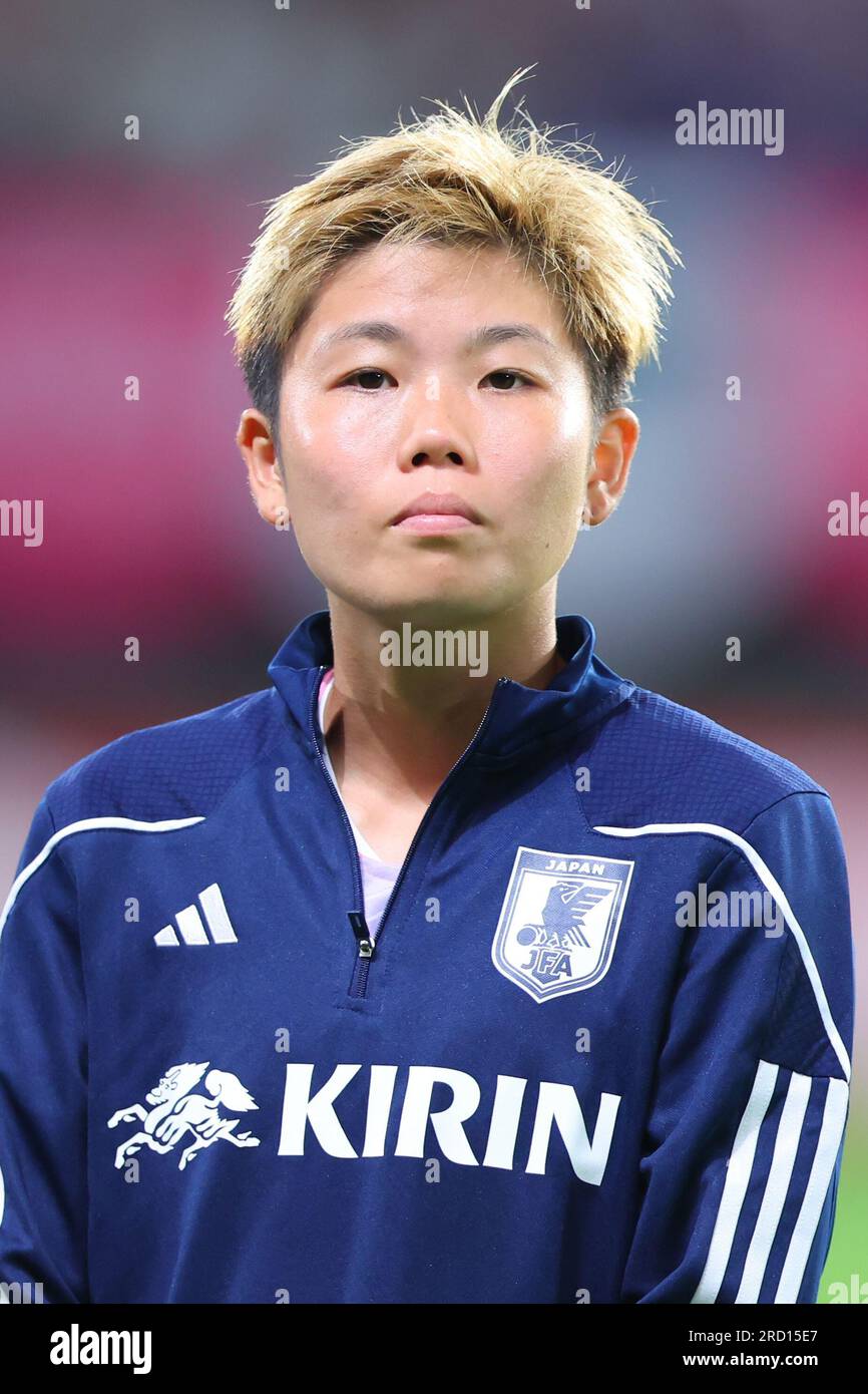 Miyagi, Japan. 14th July, 2021. Shiori Miyake (JPN) Football/Soccer ...