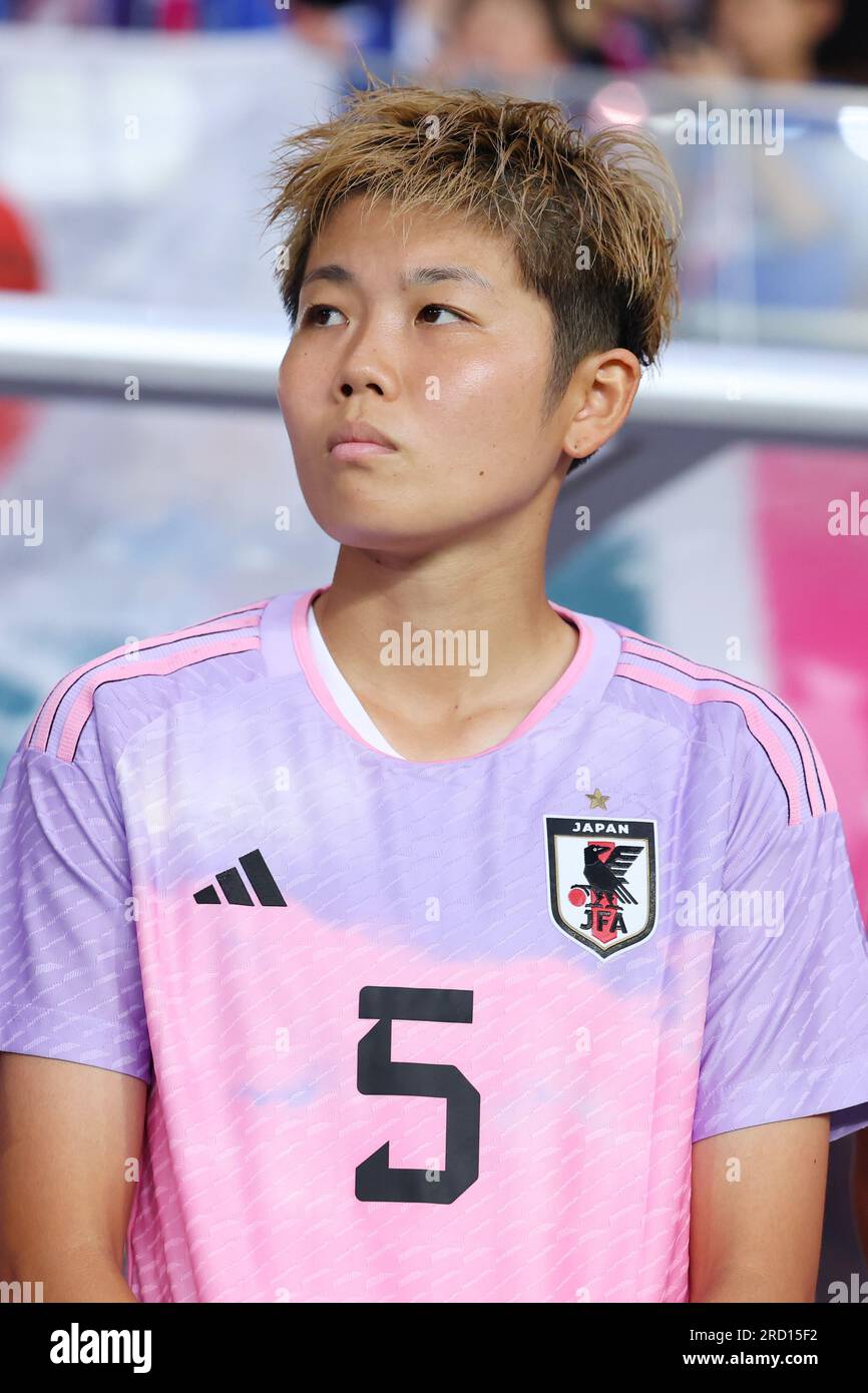Miyagi, Japan. 14th July, 2021. Shiori Miyake (JPN) Football/Soccer ...