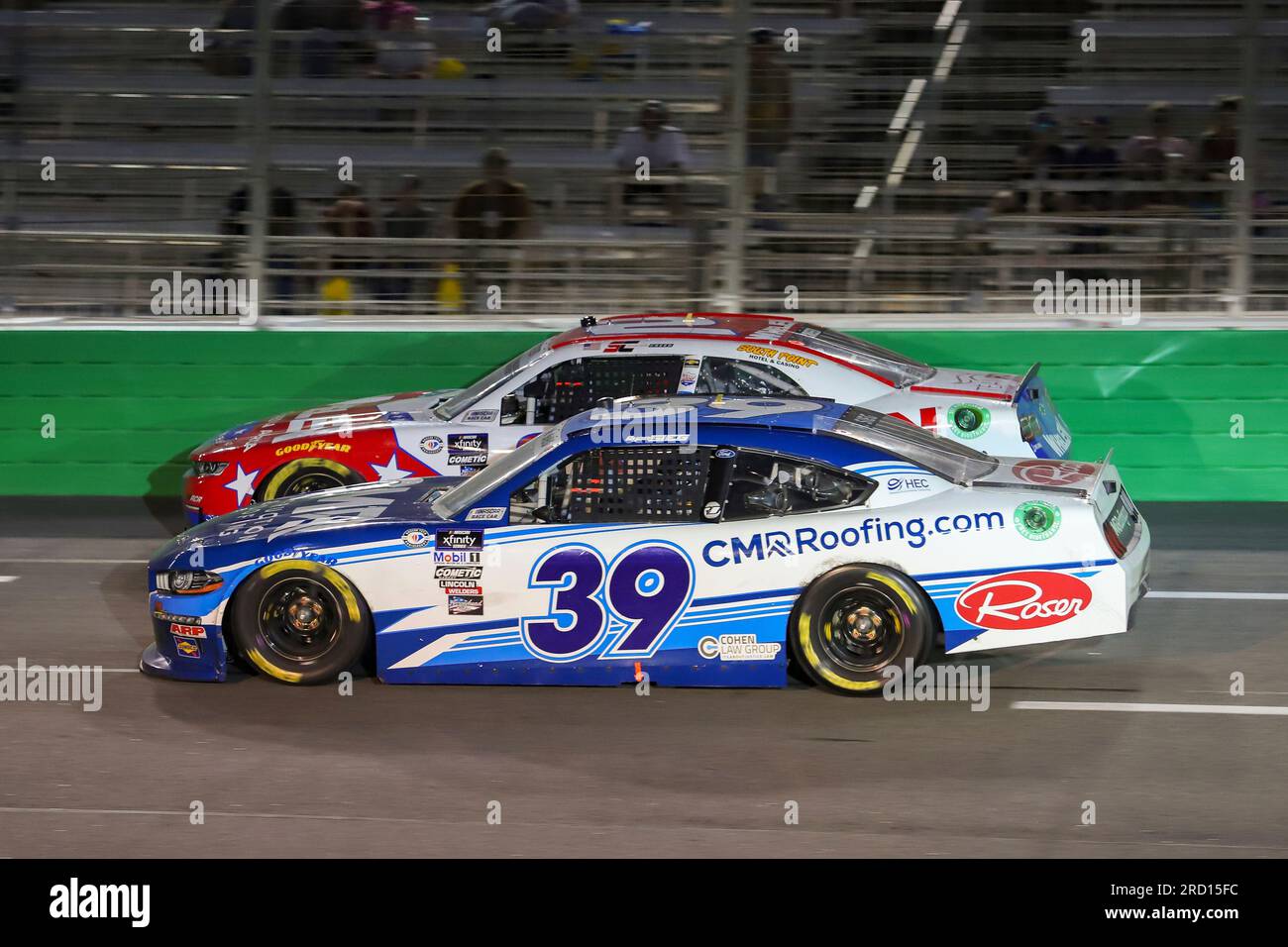 ATLANTA, GA - JULY 08: Ryan Sieg (#39 RSS Racing CMRroofing.com Ford ...