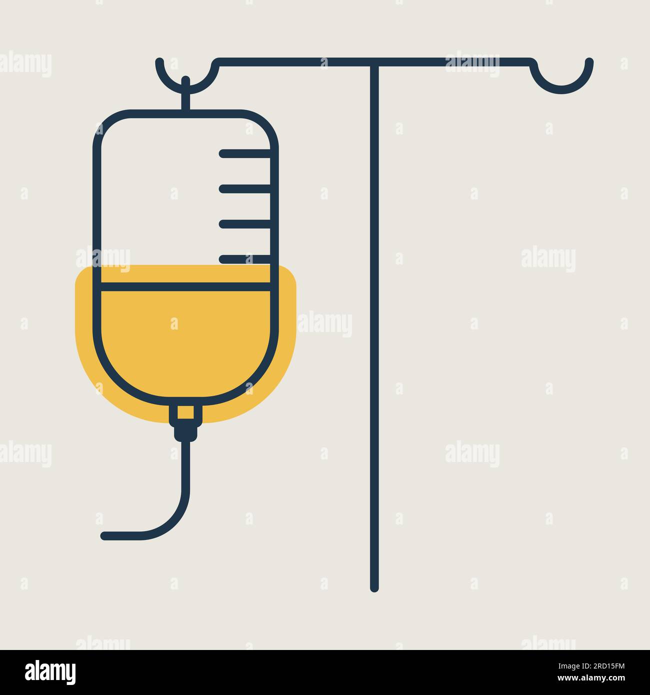 IV Stand vector isolated icon. Medicine and healthcare, medical support ...