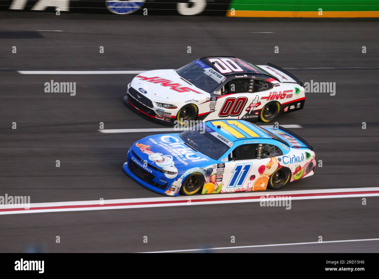 ATLANTA, GA - JULY 08: Daniel Hemric (#11 Kaulig Racing Cirkul ...