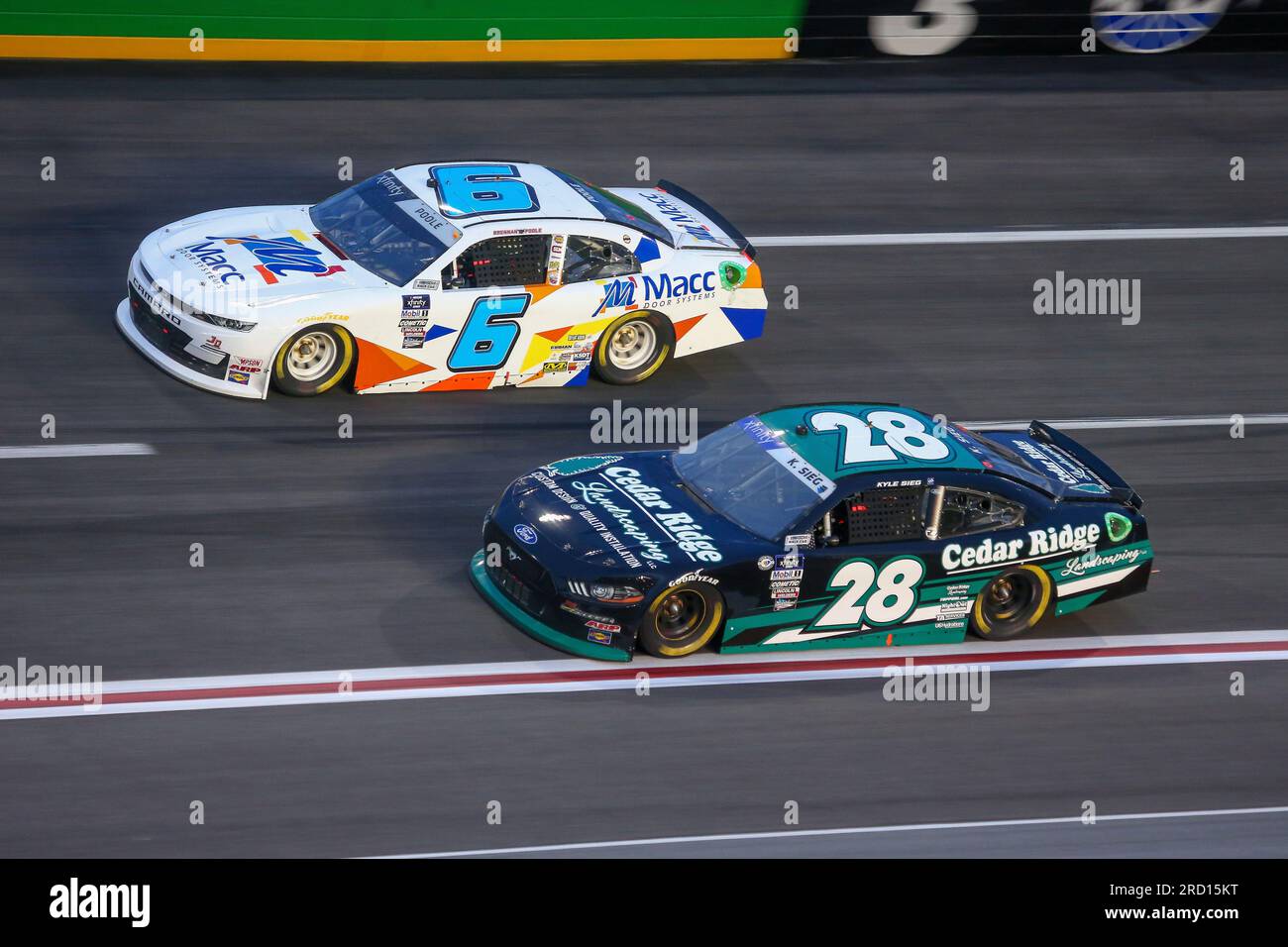 ATLANTA, GA - JULY 08: Brennan Poole (#6 JD Motorsports MACC DOOR ...