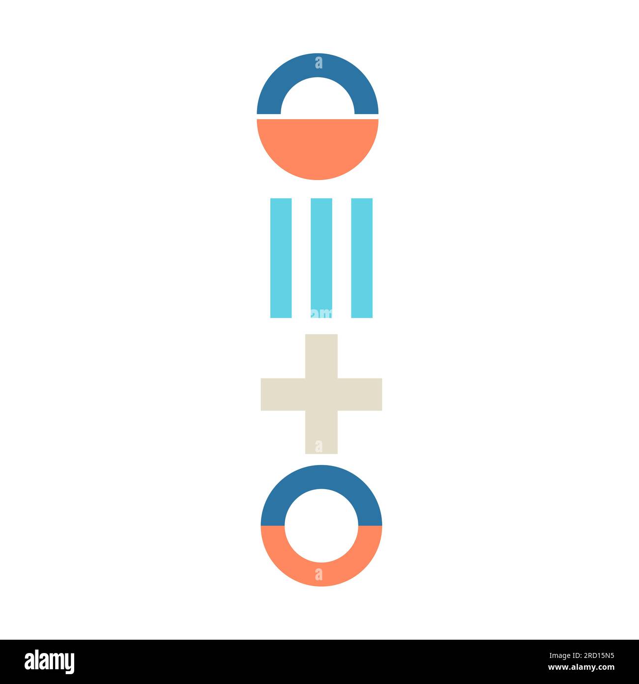 Colorful geometrical shapes brochure element design Stock Vector Image ...