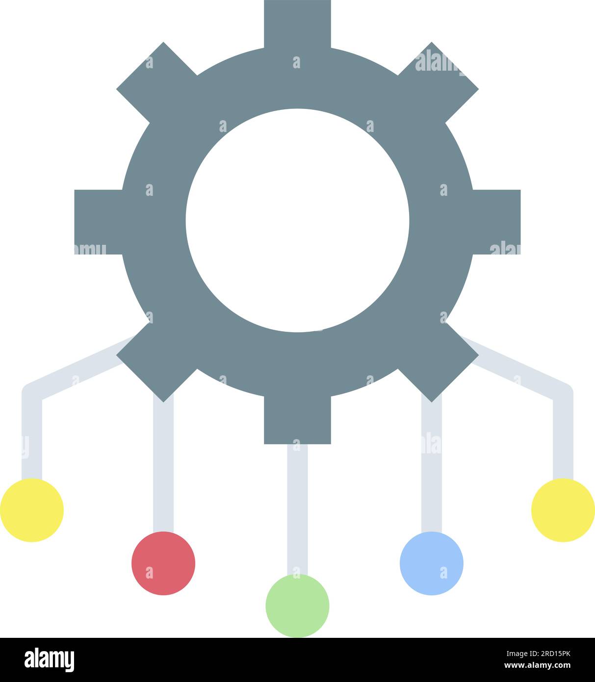 Resource Allocation Icon Image Stock Vector Image & Art - Alamy