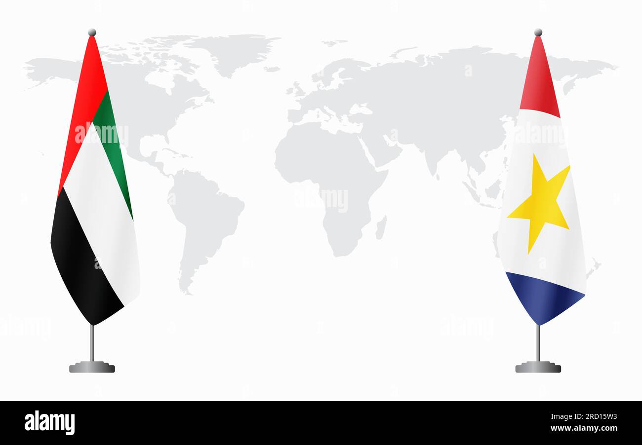 Emirates saba island flag hi-res stock photography and images - Alamy