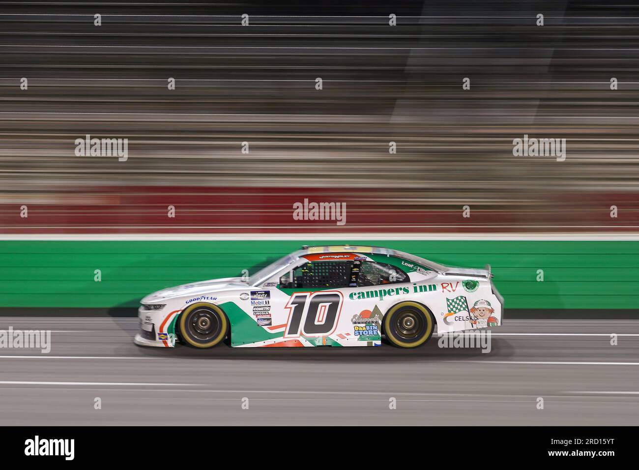ATLANTA, GA - JULY 08: Justin Haley (#10 Kaulig Racing Campers Inn RV ...