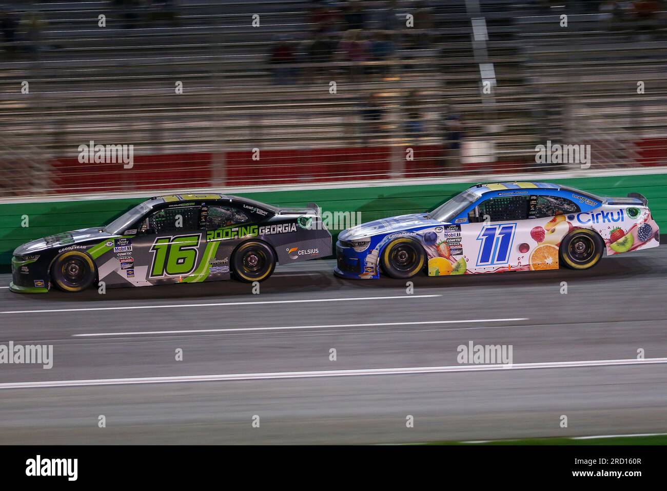 ATLANTA, GA - JULY 08: Daniel Hemric (#11 Kaulig Racing Cirkul ...