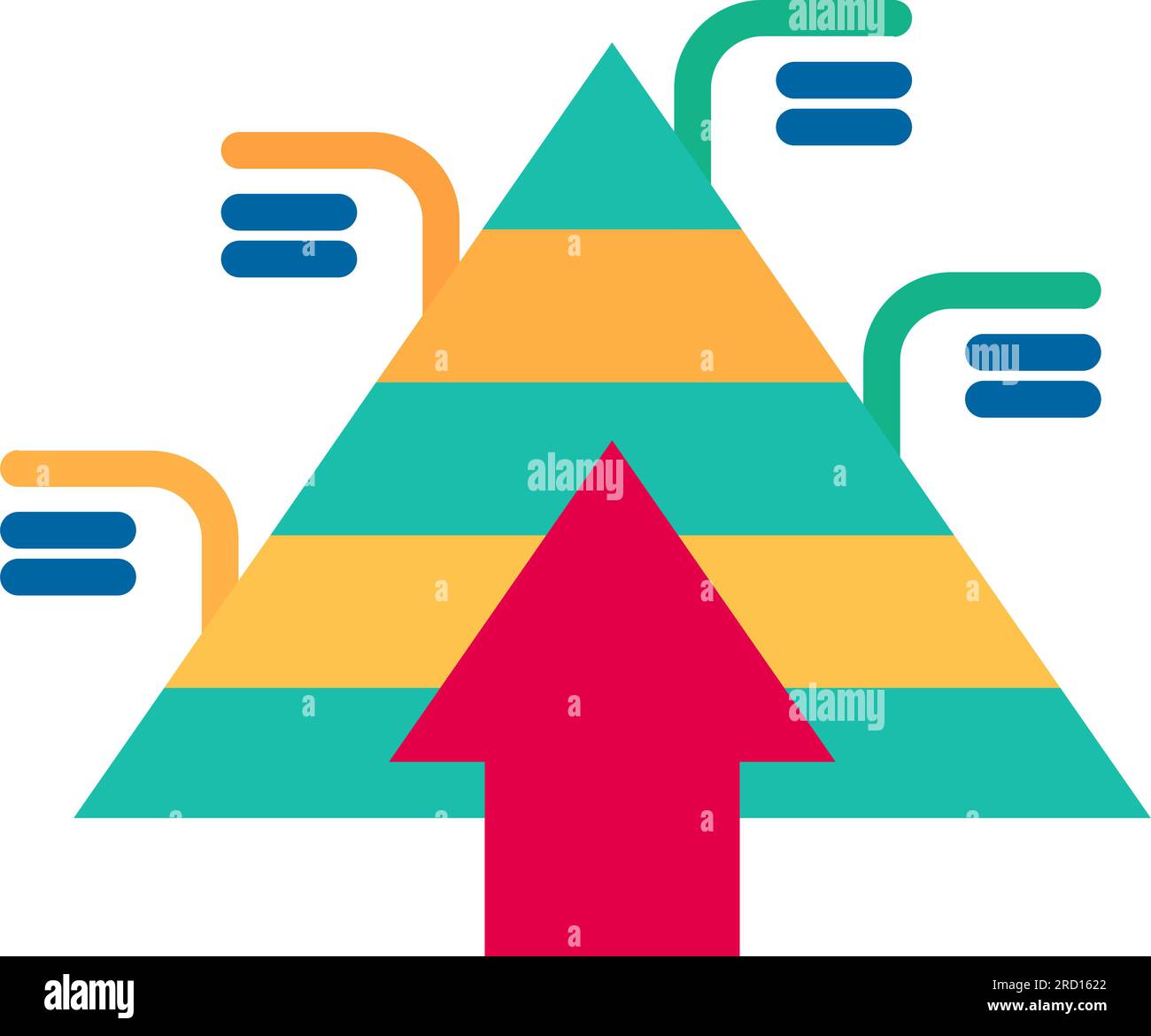 Pyramids of Needs Icon Image Stock Vector Image & Art - Alamy