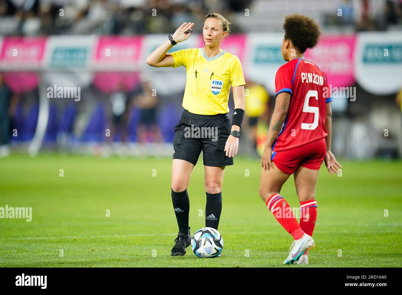 Sendai, Japan. 14th July, 2023. Lara LEE Referee (AUS) Football/Soccer ...