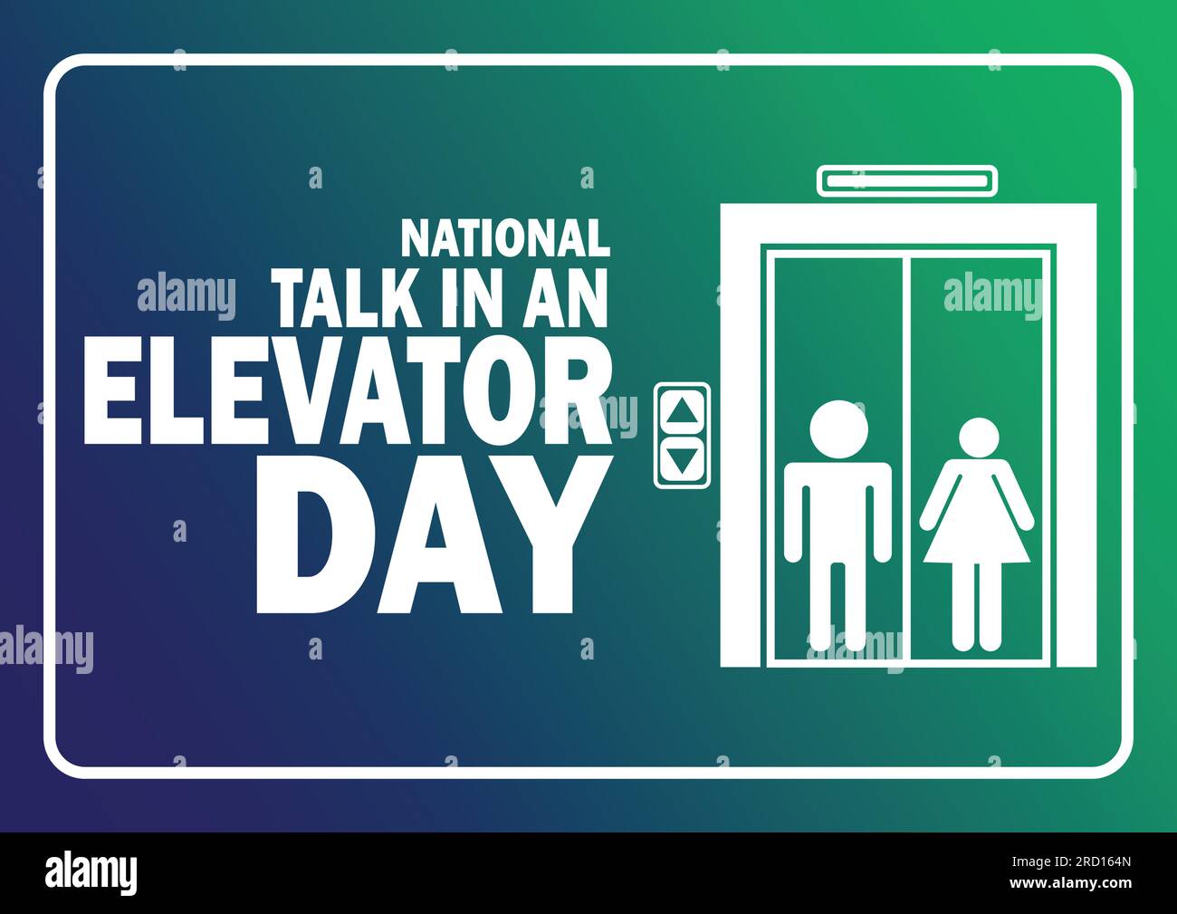 Inside elevator talking Stock Vector Images - Alamy