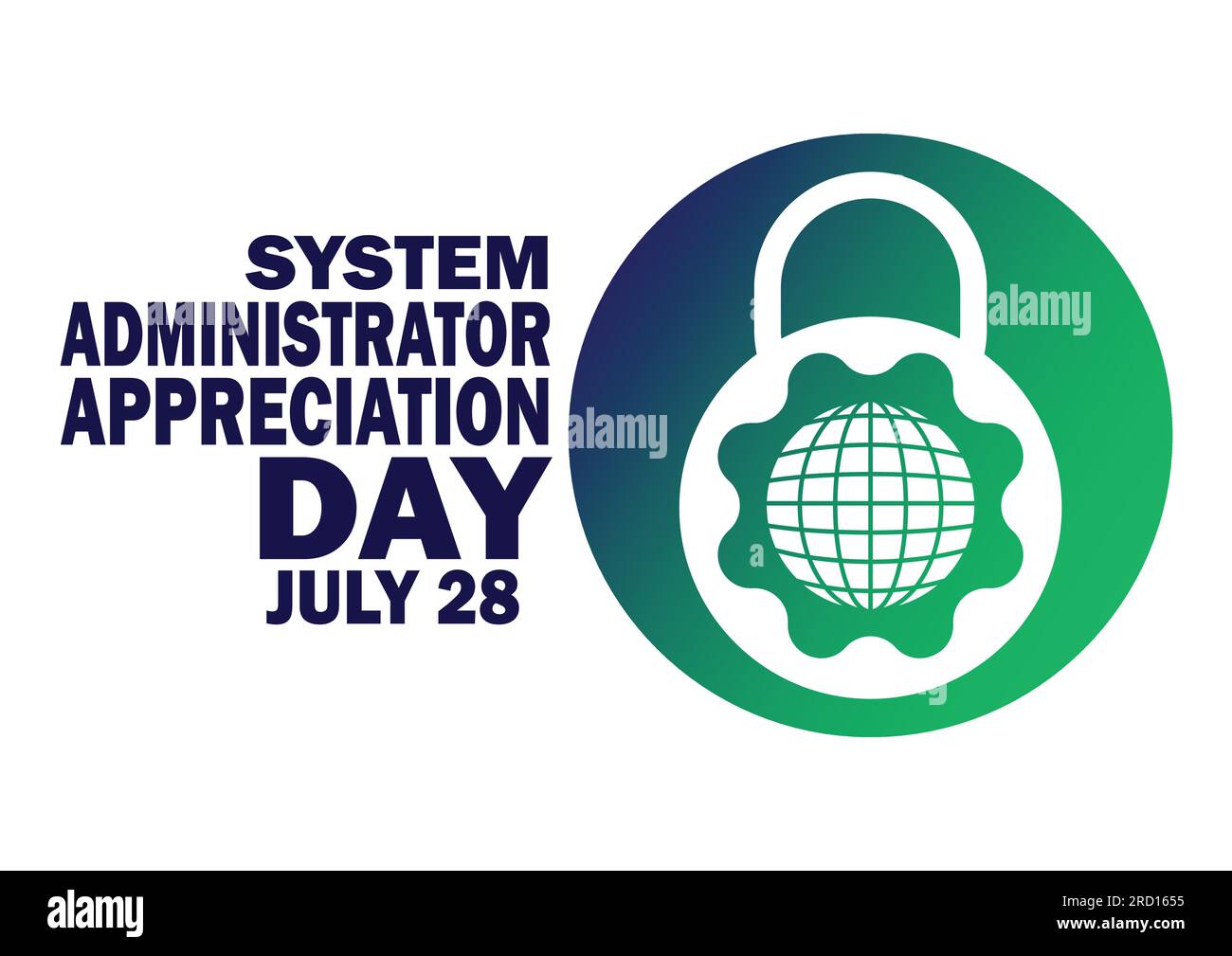 System Administrator Appreciation Day Vector illustration. July 28 ...