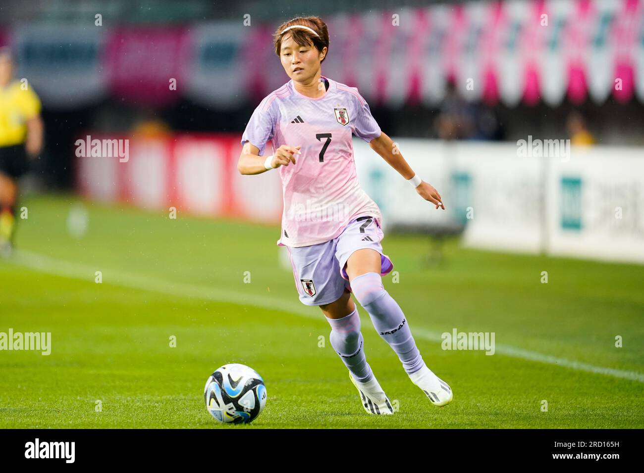 Sendai, Japan. 14th July, 2023. Hinata Miyazawa (JPN) Football/Soccer ...