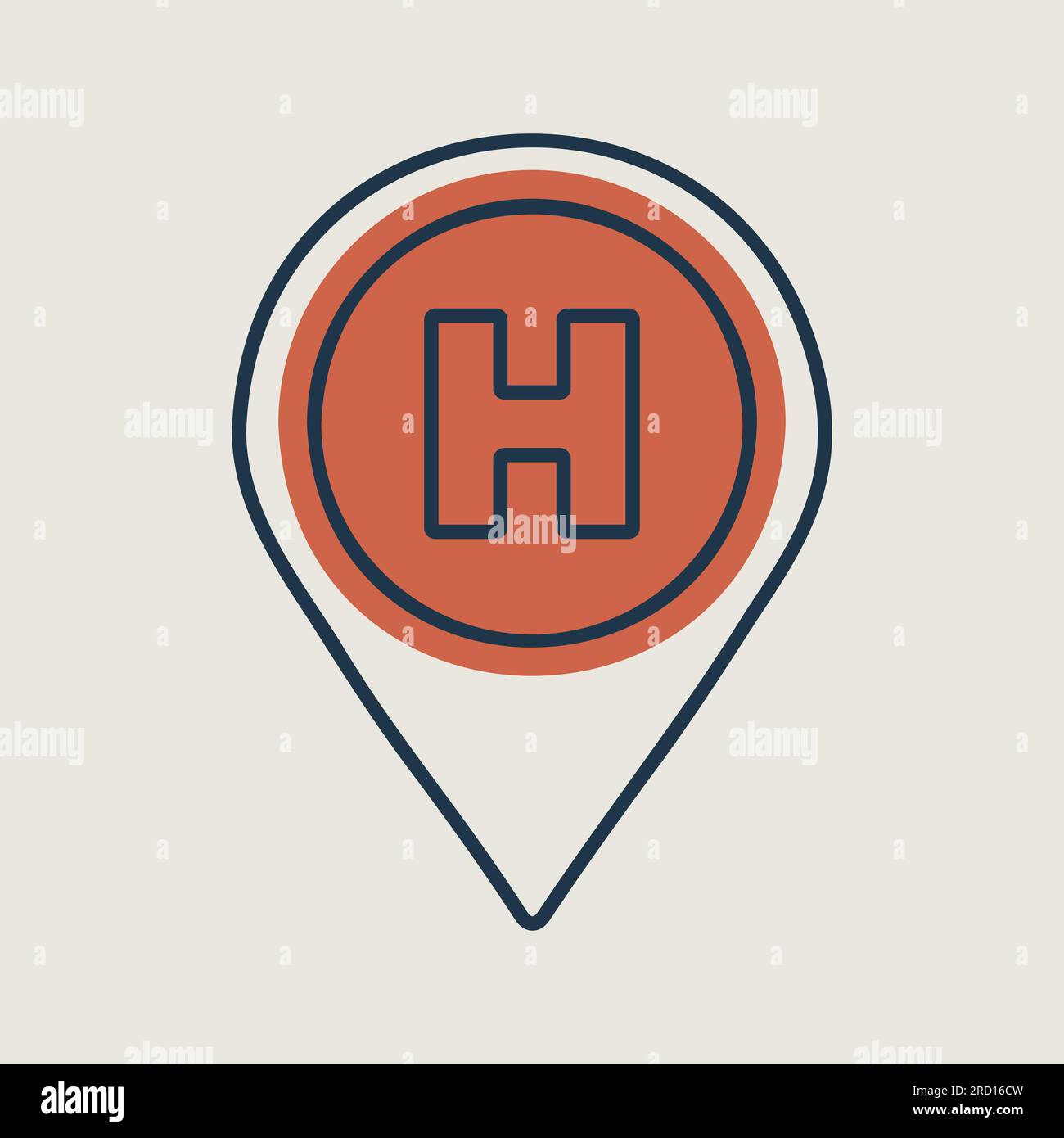 Map marker icon helicopter hi-res stock photography and images - Alamy
