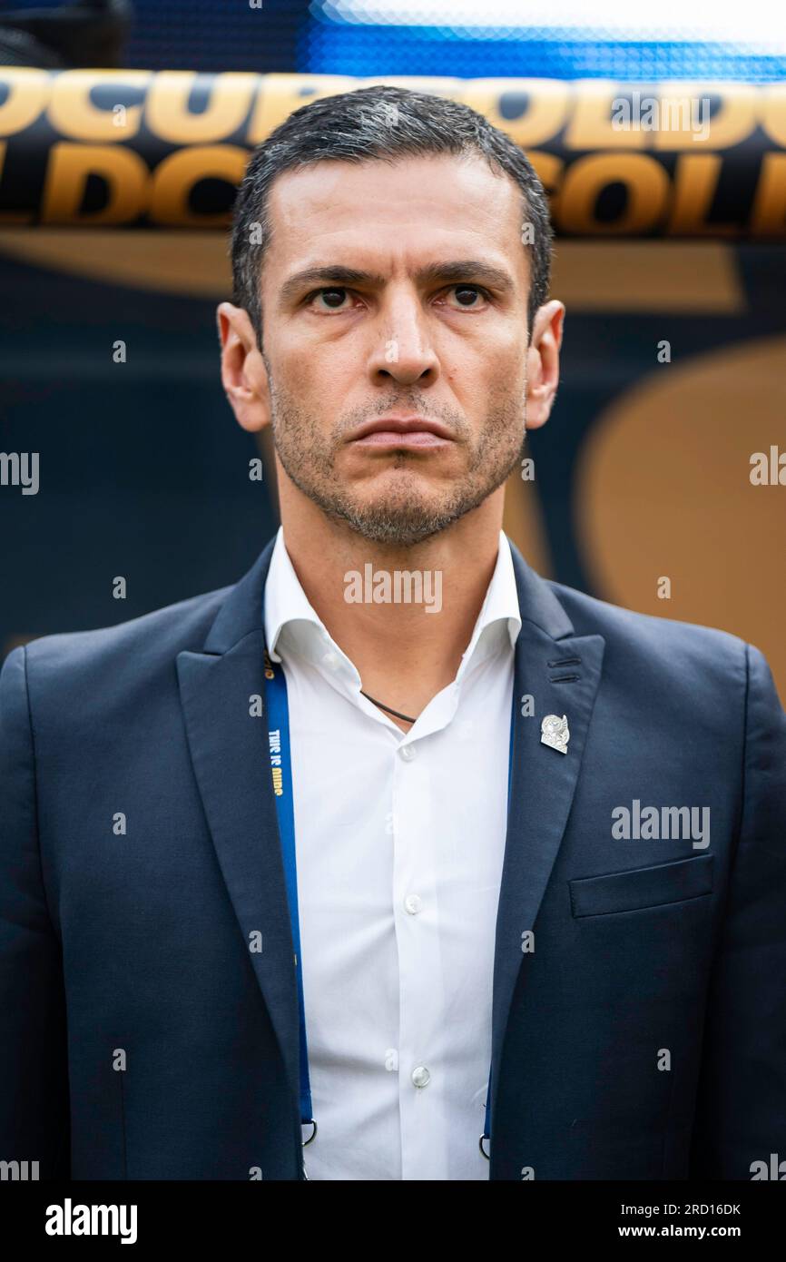 Mexico head coach Jaime Lozano during the Concacaf 2023 Gold Cup final ...
