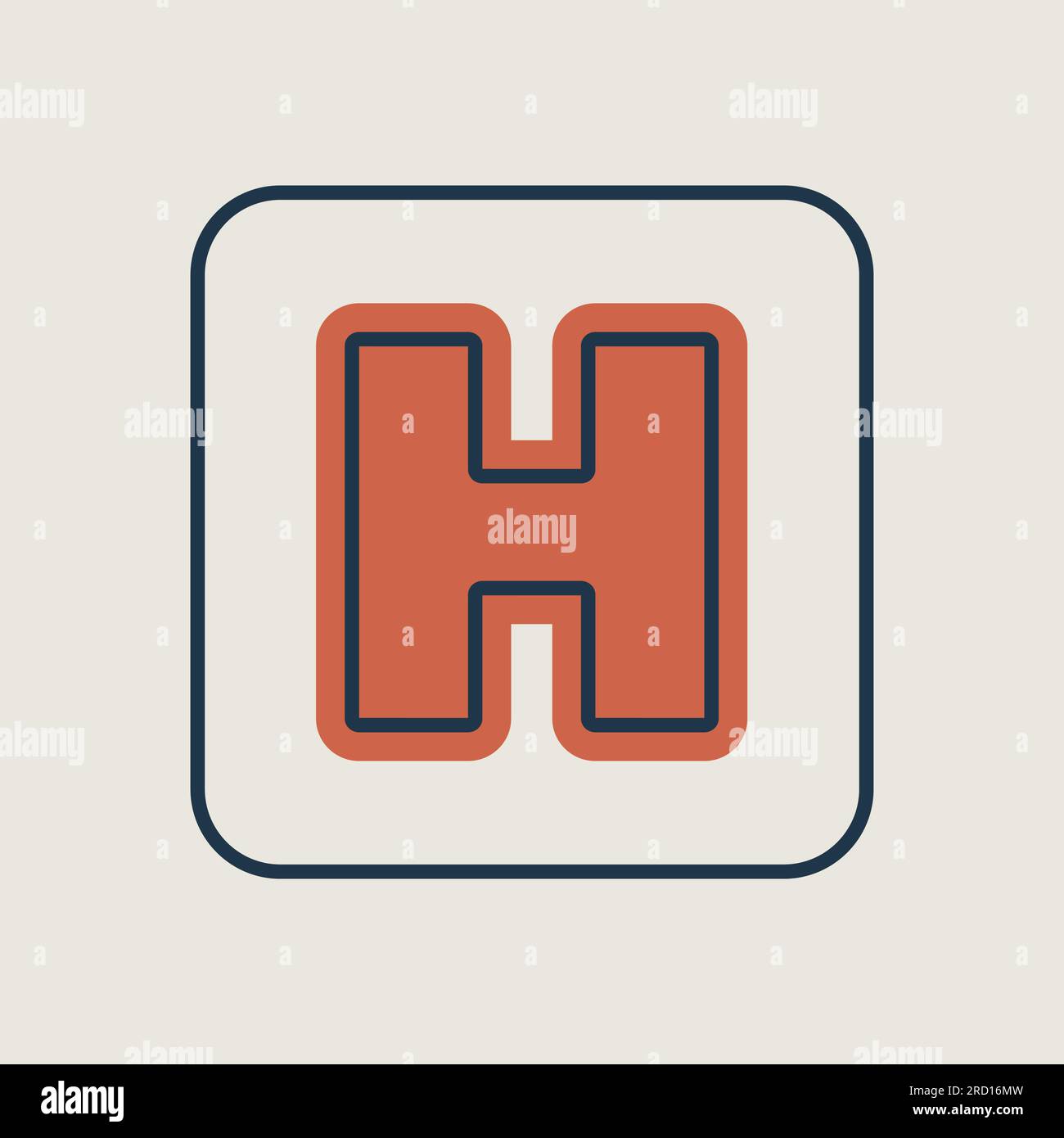 Hospital vector isolated icon. Medicine and healthcare, medical support ...