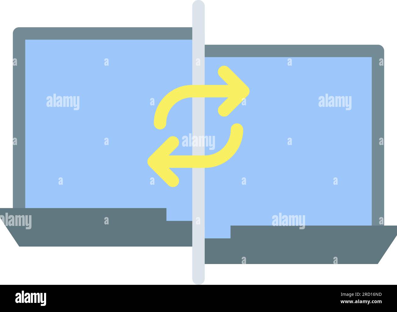 Sharing connection Stock Vector Images - Alamy