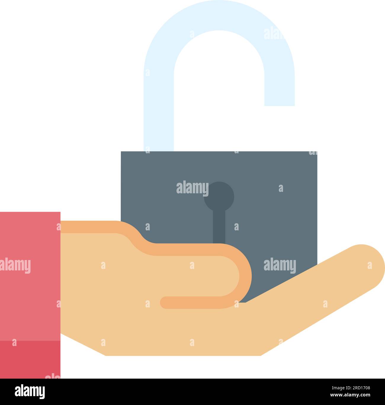 Unlock Icon Image Stock Vector Image & Art - Alamy