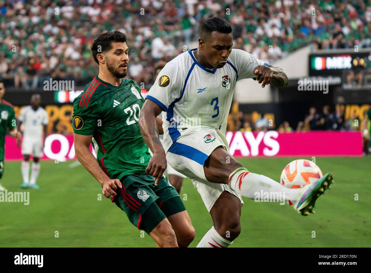 Inglewood, United States. 16th July, 2023. Panama defender Harold ...