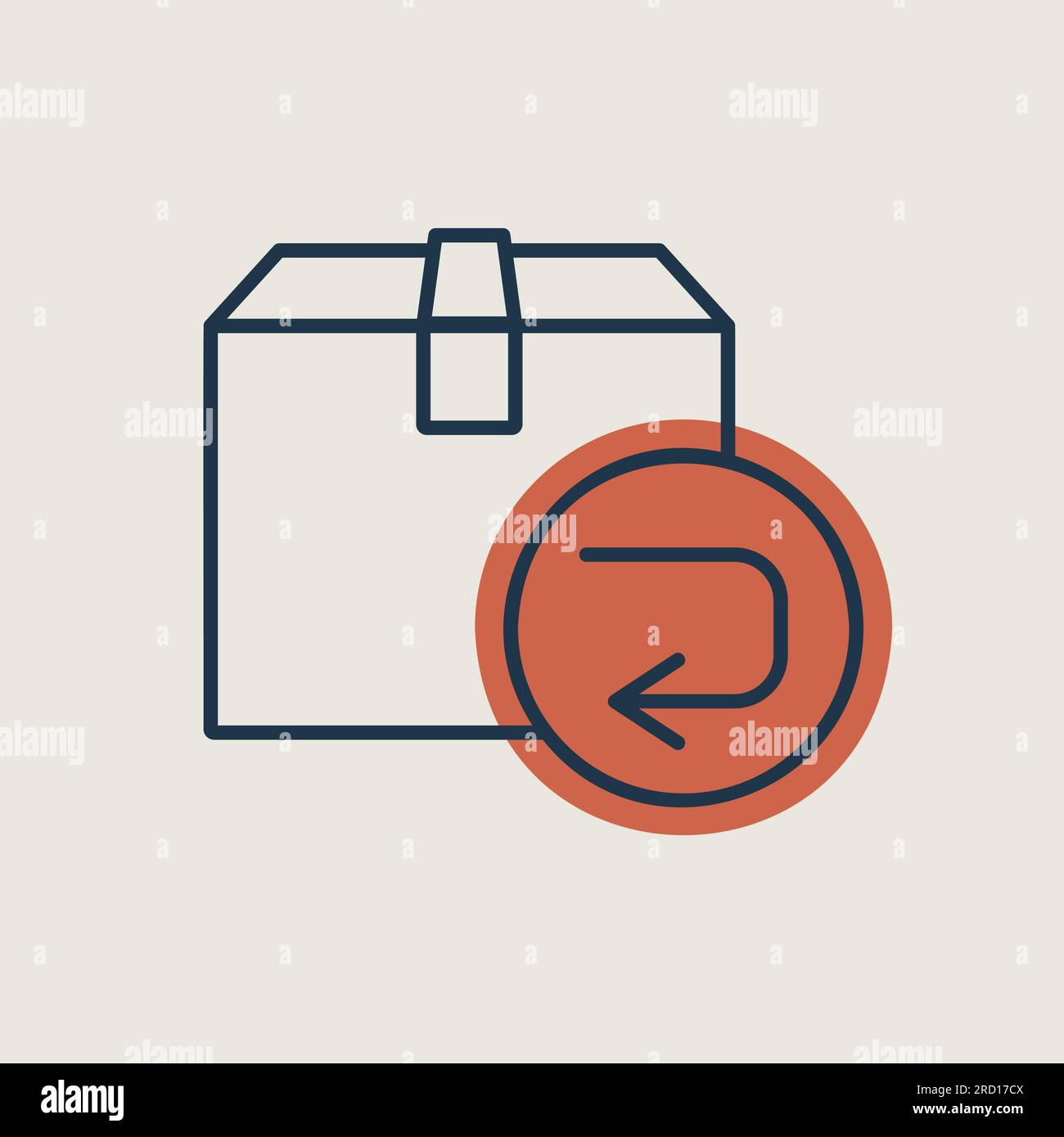 Return purchase icon. E-commerce sign. Graph symbol for your web site ...