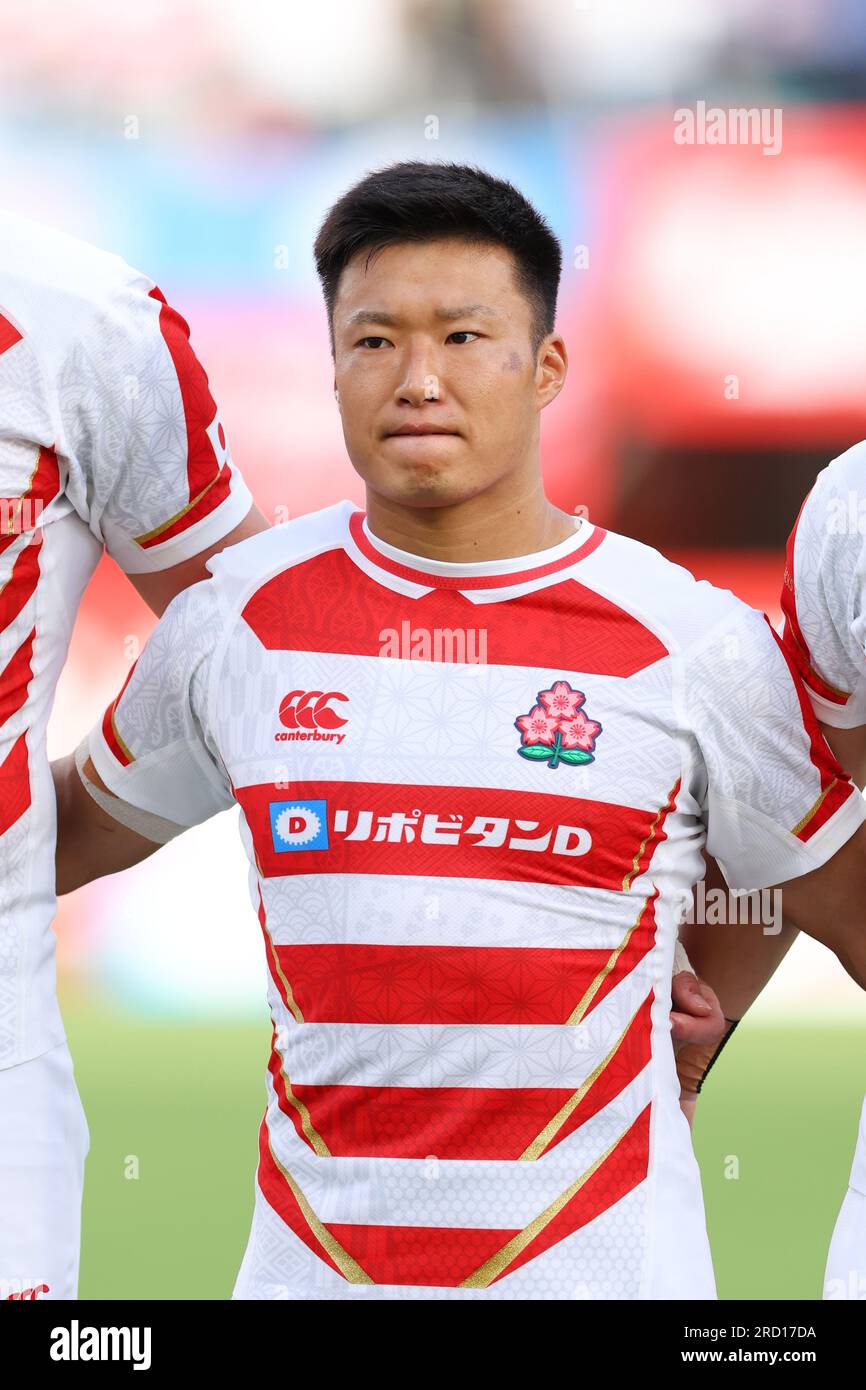 Kumamoto, Japan. 15th July, 2023. Naoto Saito (JPN) Rugby : Lipovitan D ...