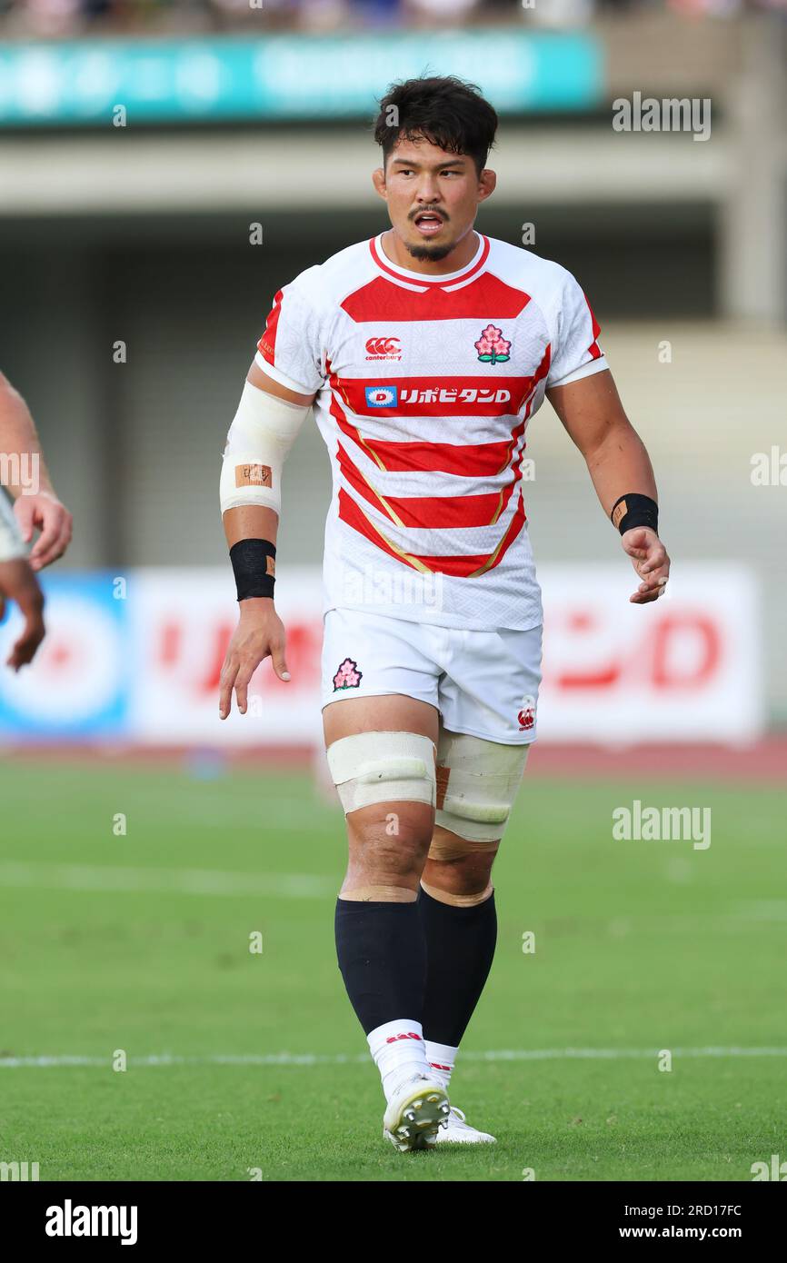 Kumamoto, Japan. 15th July, 2023. Kazuki Himeno (JPN) Rugby : Lipovitan ...