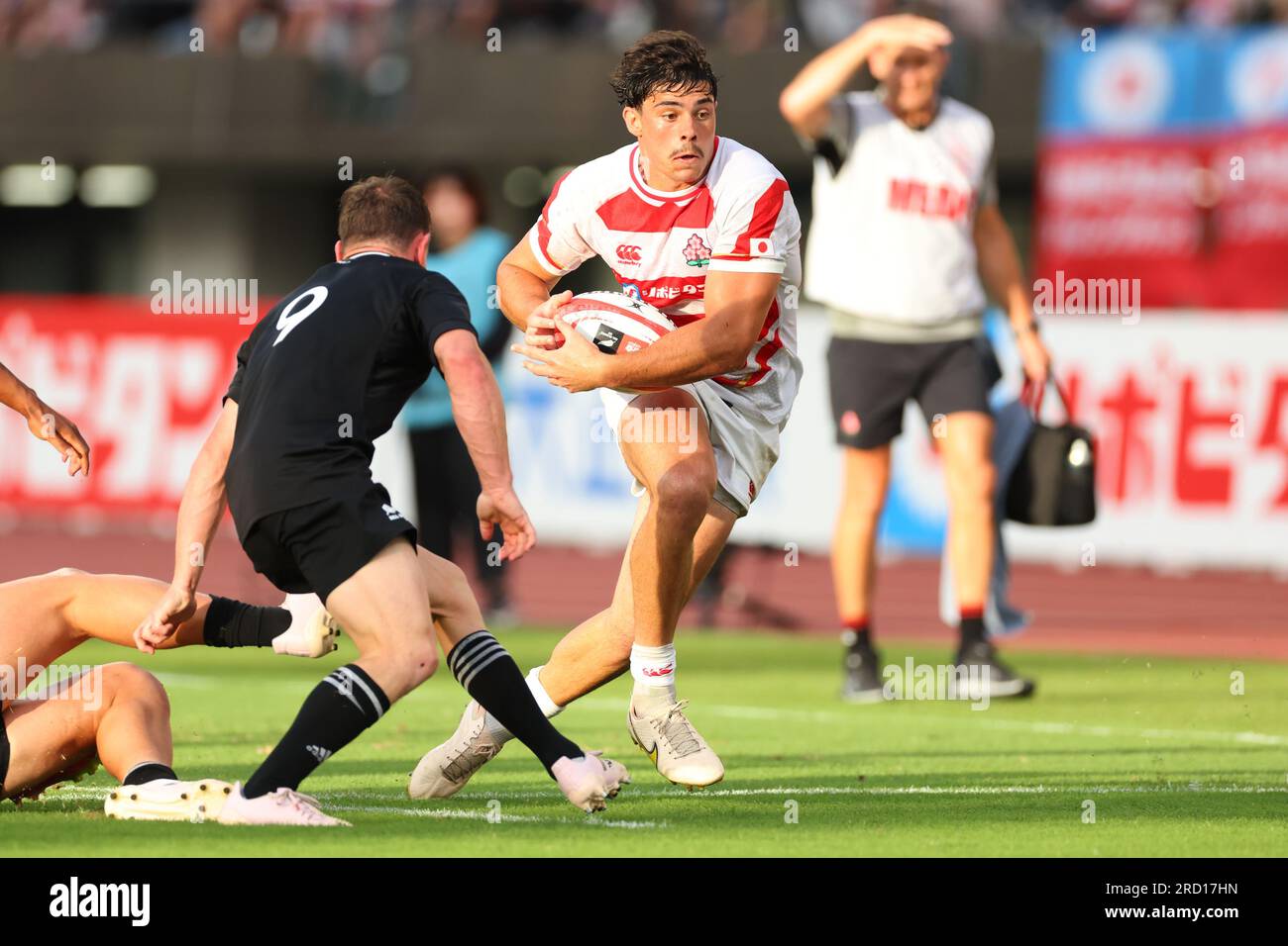 Kumamoto, Japan. 15th July, 2023. Dylan Riley (JPN) Rugby : Lipovitan D ...