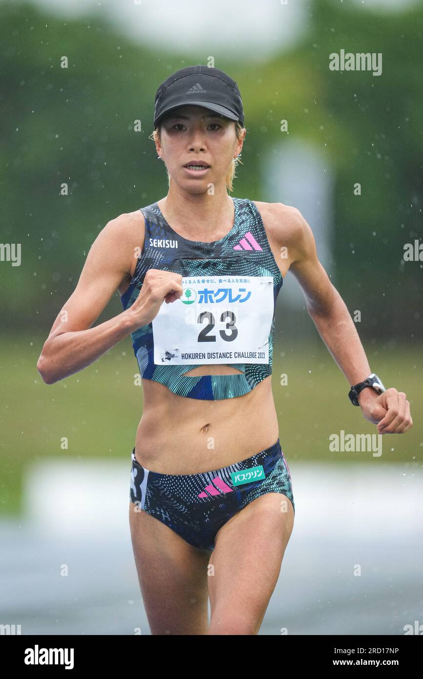 Hokkaido, Japan. 15th July, 2023. Hitomi Niiya Athletics : Hokuren Distance Challenge 2023 in ...