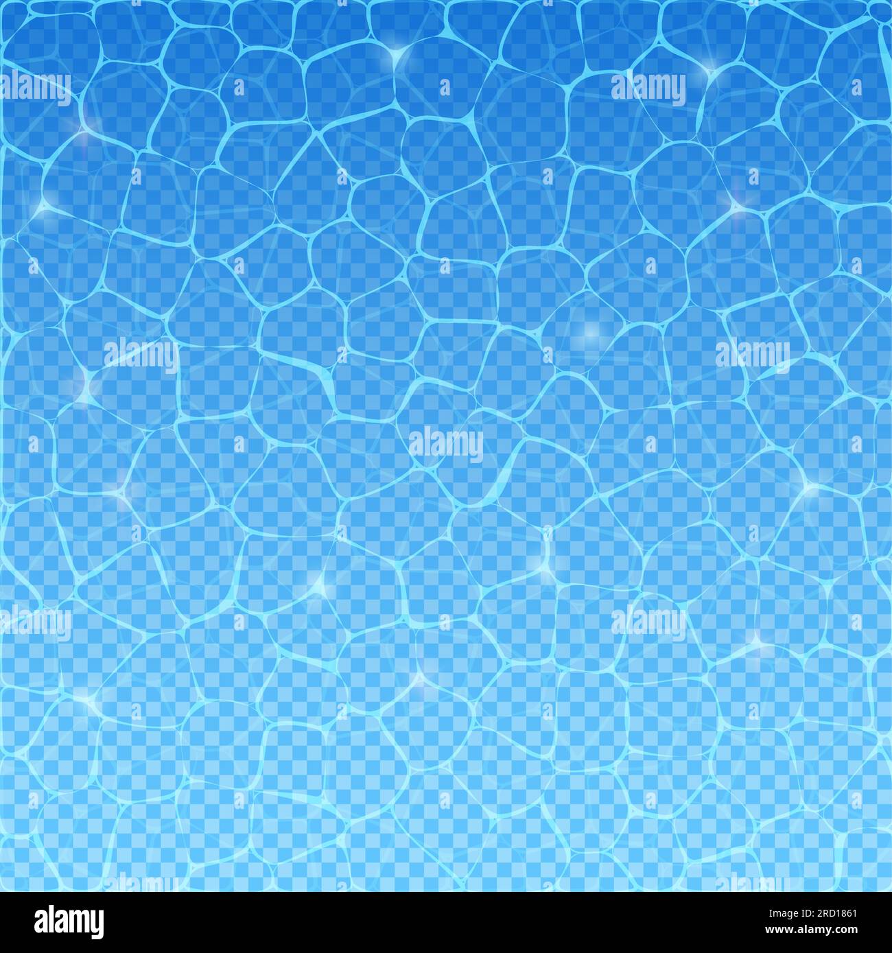 Water surface vector pool texture wave ripple. Water background blue ...