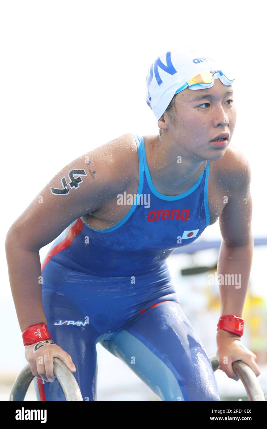 Fukuoka, Japan. 18th July, 2023. Ichika Kajimoto (JPN) Swimming : World Aquatics Championships ...