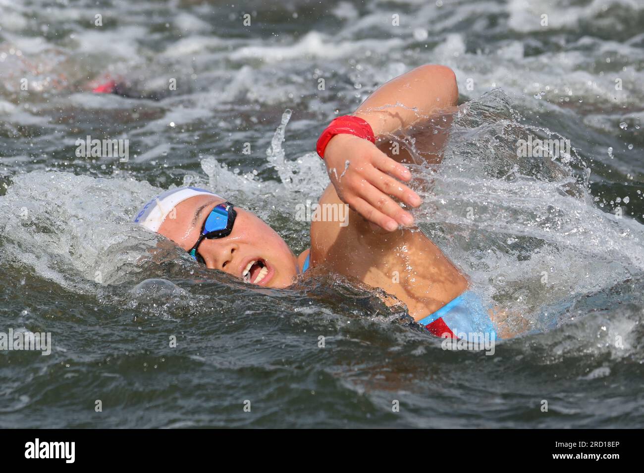 Fukuoka, Japan. 18th July, 2023. Miku Kojima (JPN) Swimming : World ...
