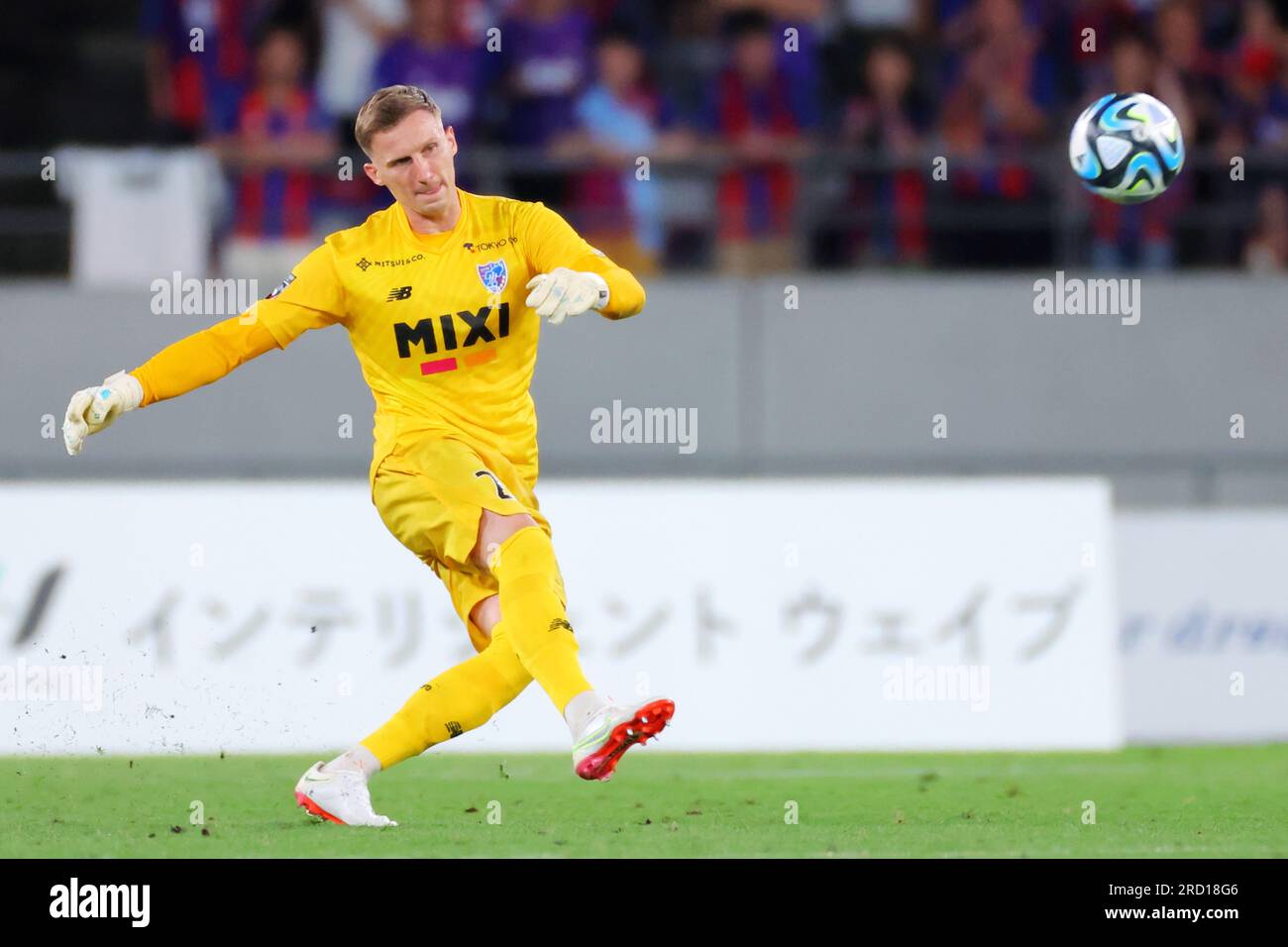 Tokyo, Japan. 16th July, 2023. Jakub Slowik (FC Tokyo) Football/Soccer ...