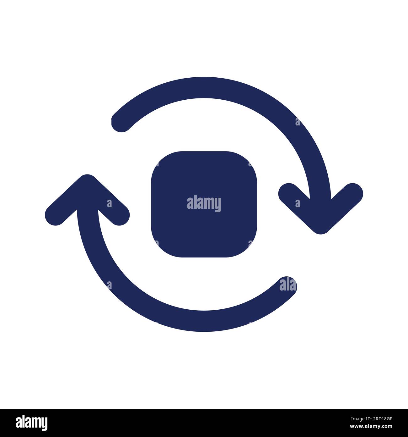 Spin animation black pixel perfect solid ui icon Stock Vector Image & Art - Alamy