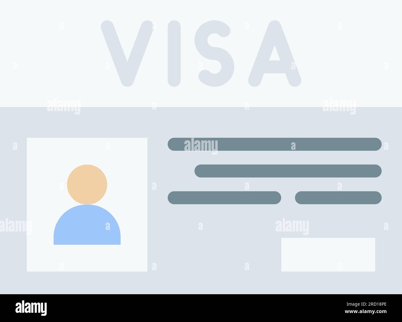 Visa symbol visa Cut Out Stock Images & Pictures - Alamy