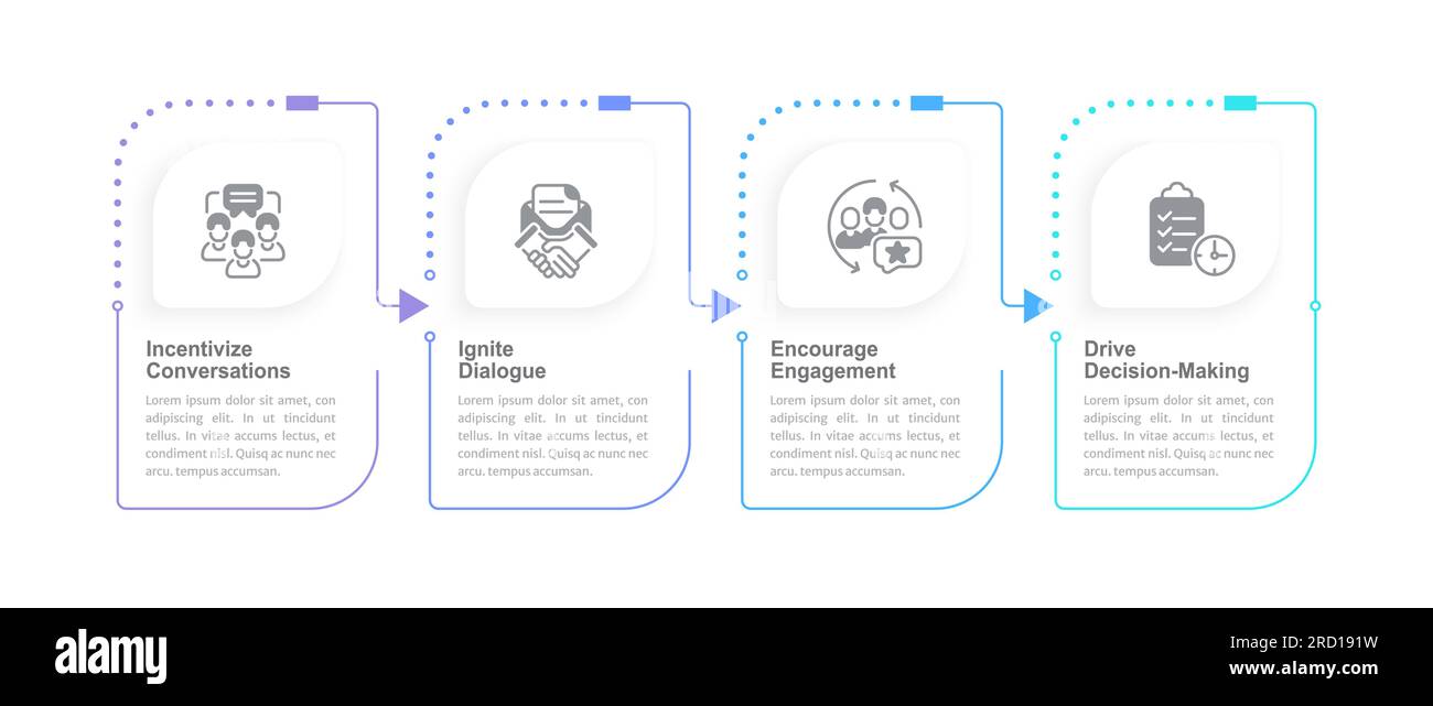 Communication infographic chart design template Stock Vector Image ...