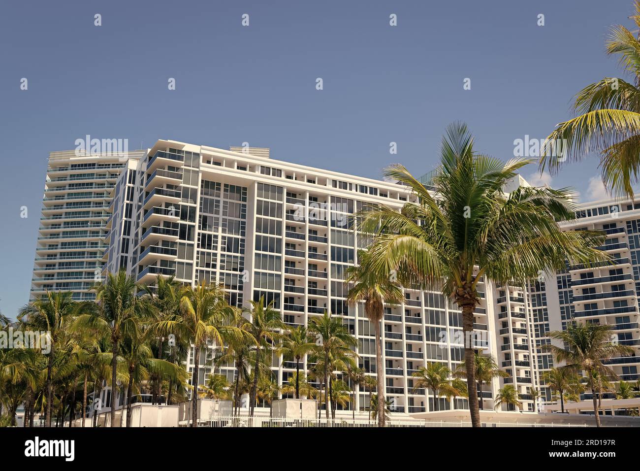 skyscraper facade architecture in miami downtown metropolis Stock Photo ...
