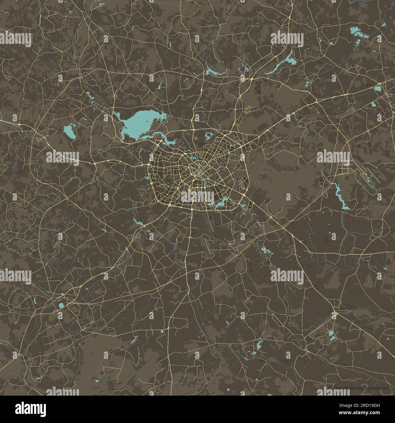 Vector city map of Minsk, Belarus Stock Vector Image & Art - Alamy