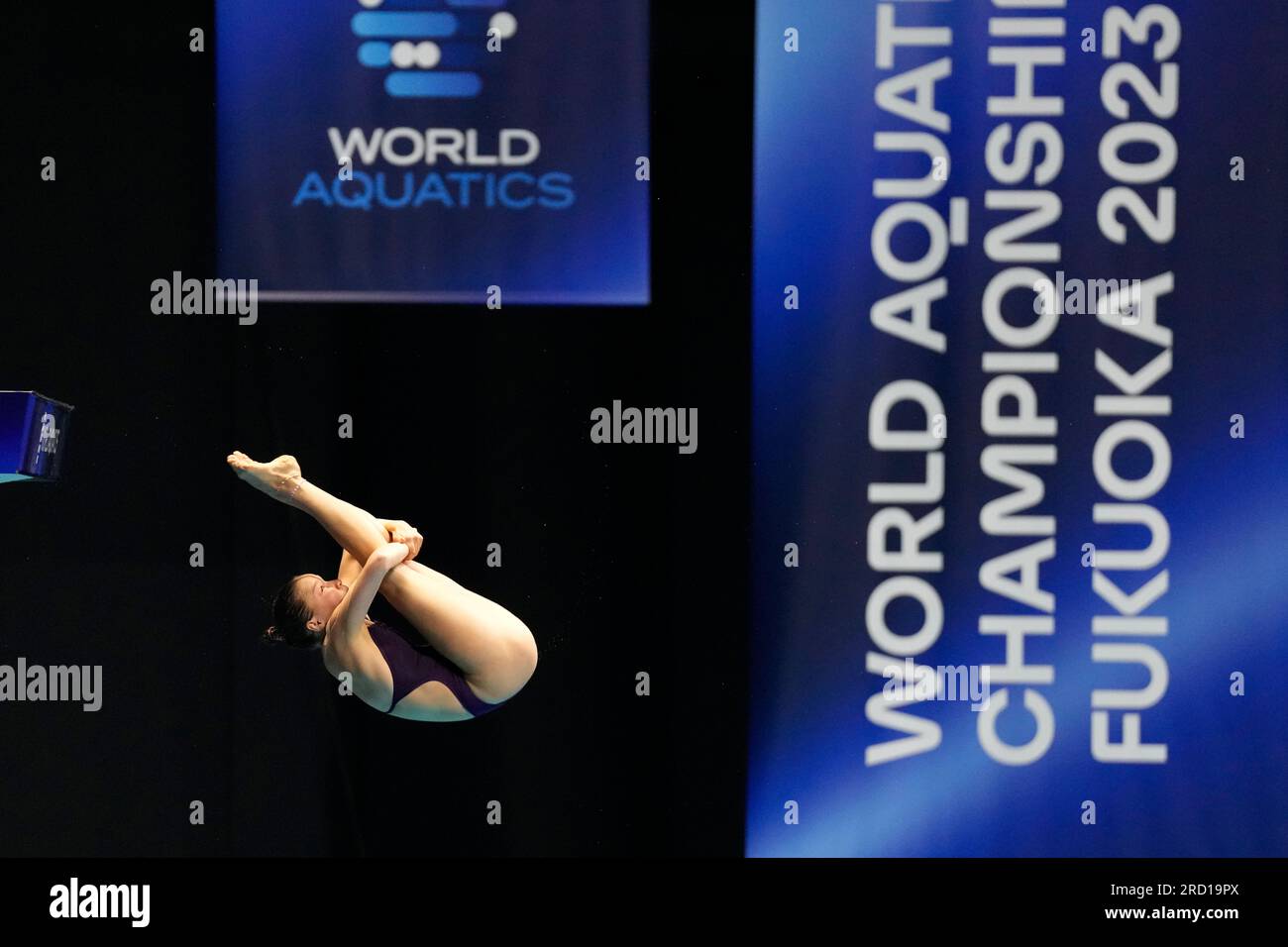Else Praasterink of the Netherlands competes during the women's 10m ...