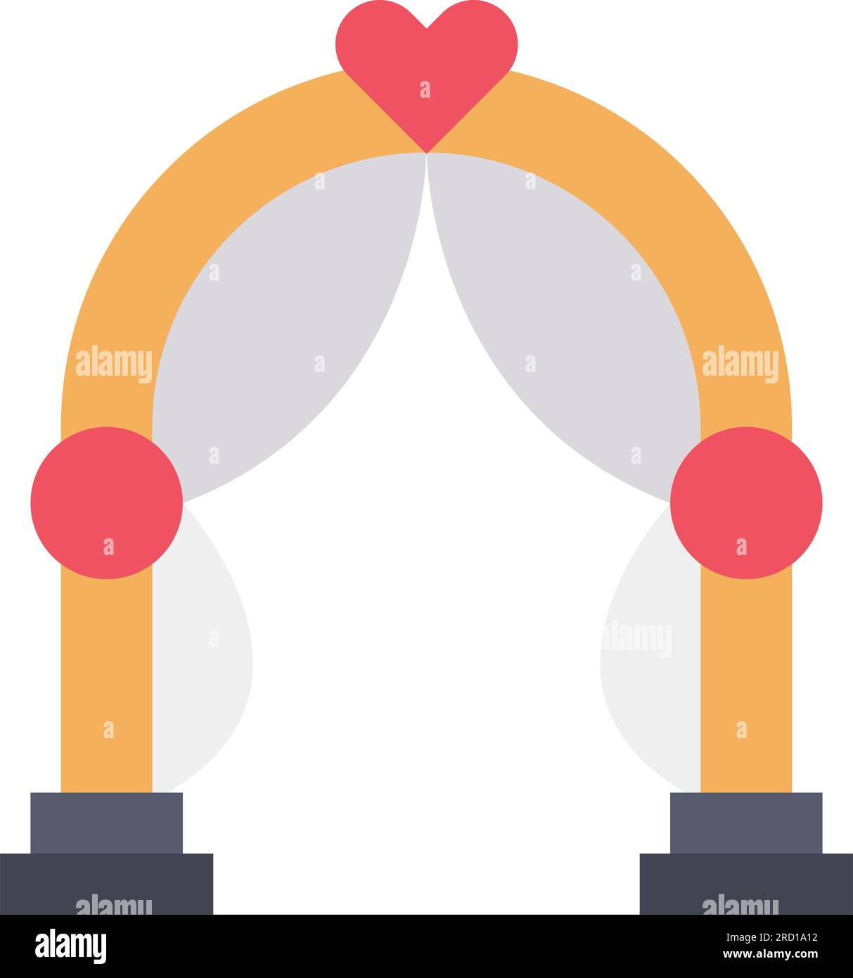 Wedding Arch Icon Image Stock Vector Image & Art - Alamy