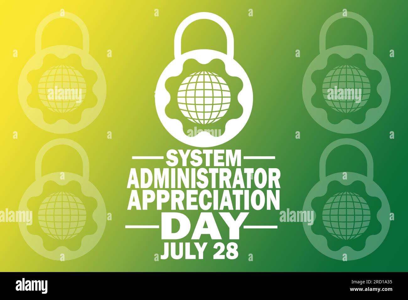 System Administrator Appreciation Day Vector Template Design ...