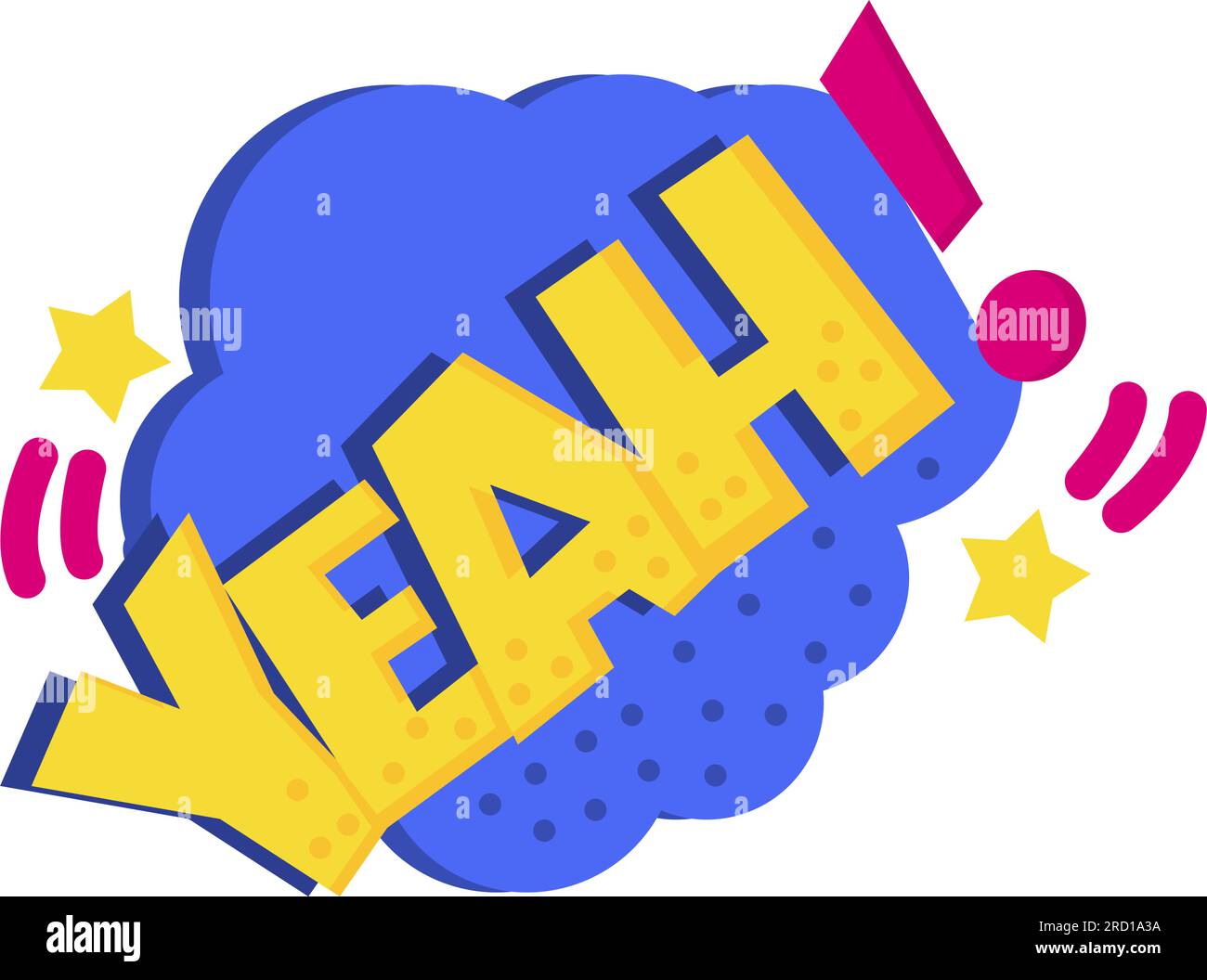 Yeah image Stock Vector Images - Alamy