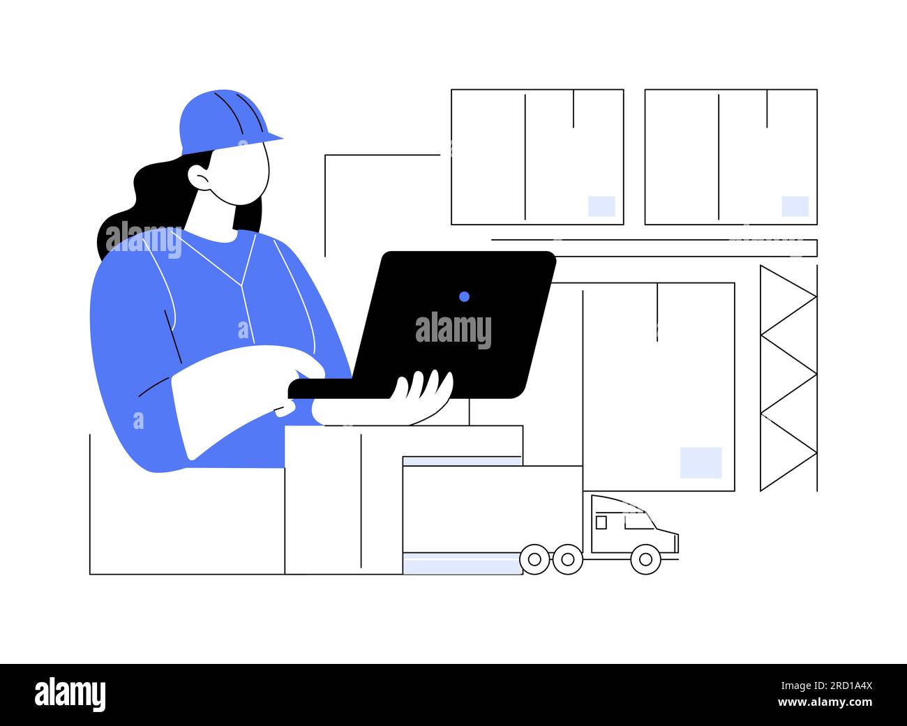 Order placement abstract concept vector illustration Stock Vector Image ...