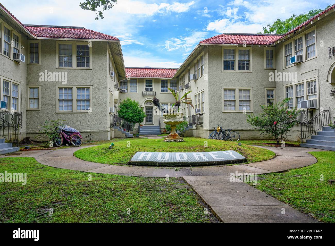 NEW ORLEANS, LA, USA - JULY 12, 2023: Historic Audrey Apartment ...